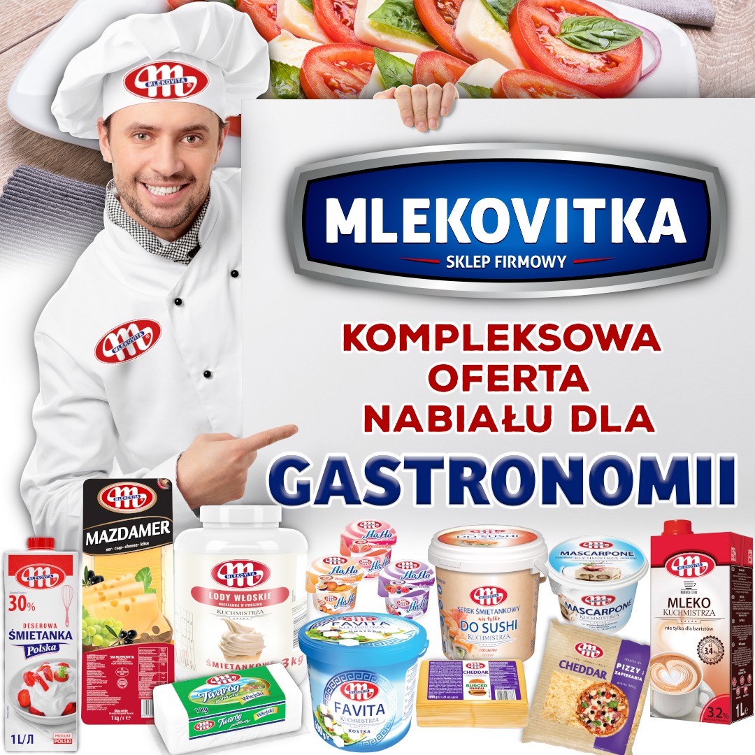 MLEKOVITA uruchomiła sprzedaż online dla branży HoReCa w sklepie www ...